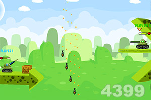 坦克对抗战_坦克对抗战html5游戏_4399h5游戏-4399小游戏